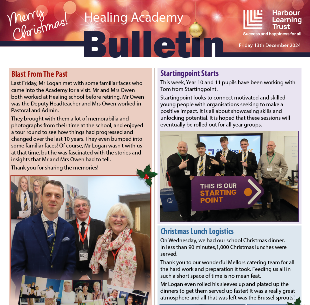 Weekly Bulletin - Healing Academy