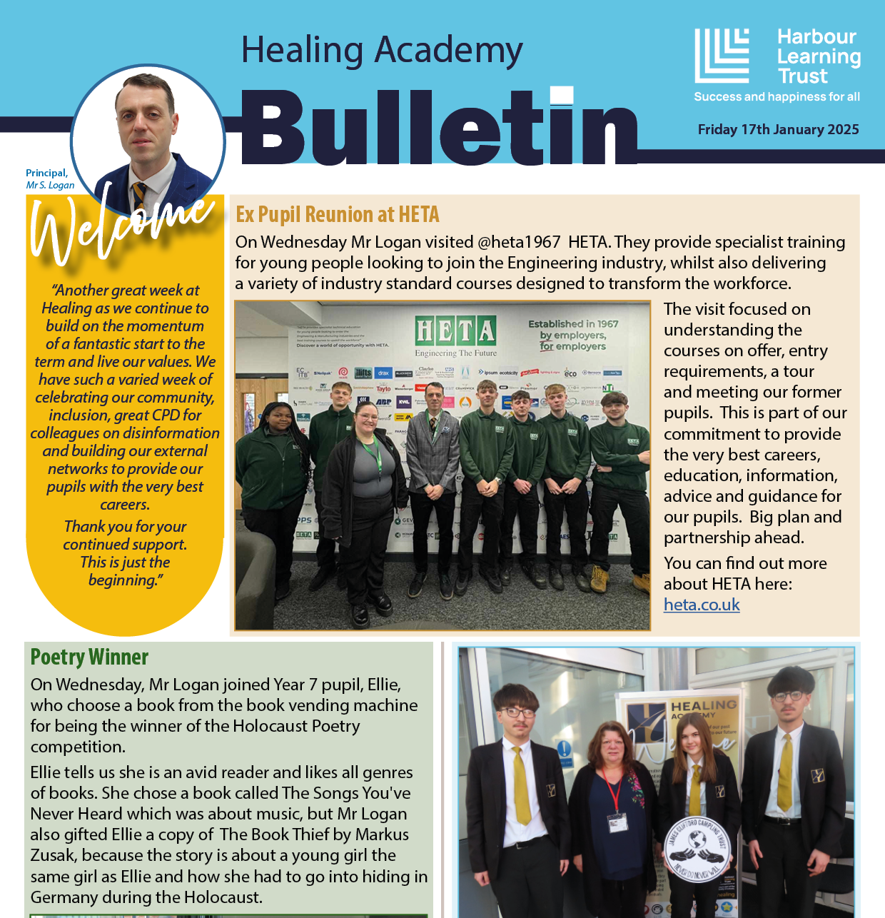 Weekly Bulletin - Healing Academy