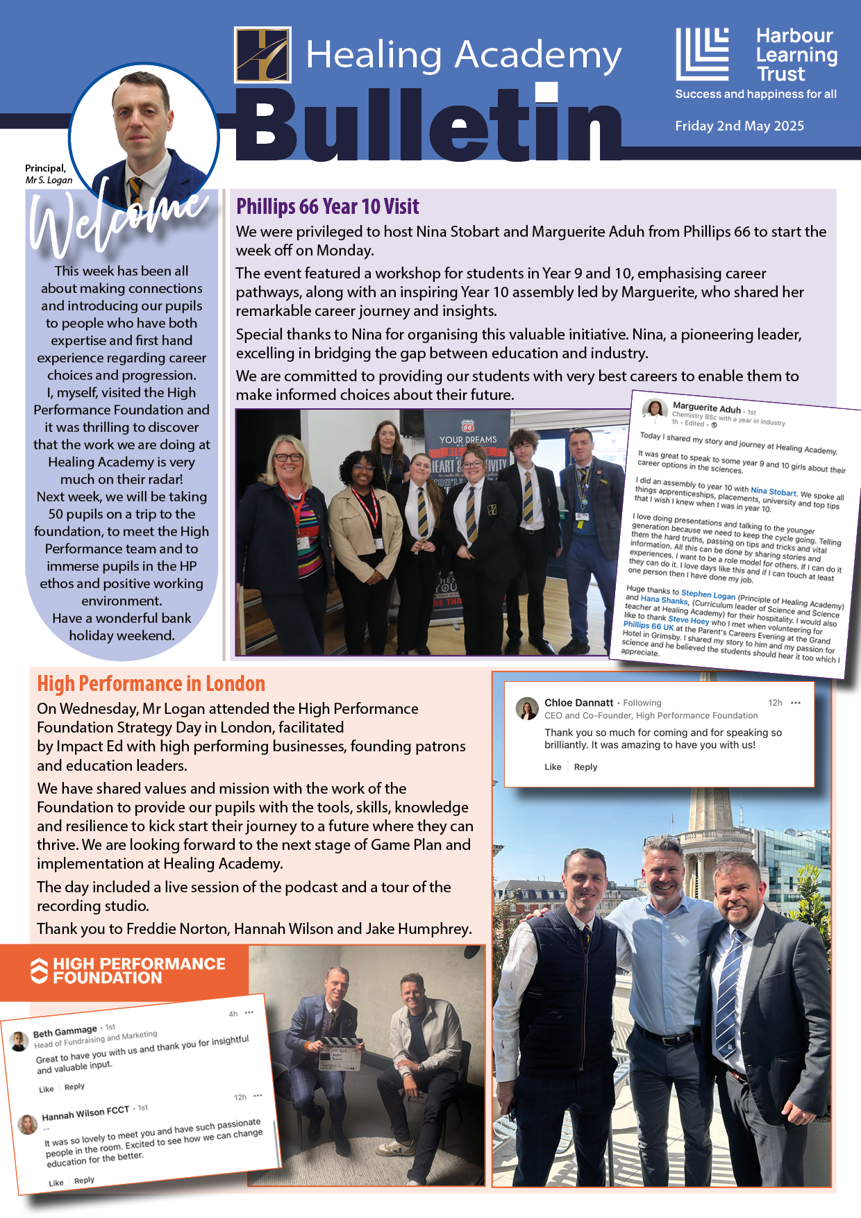 Weekly Bulletin - Healing Academy