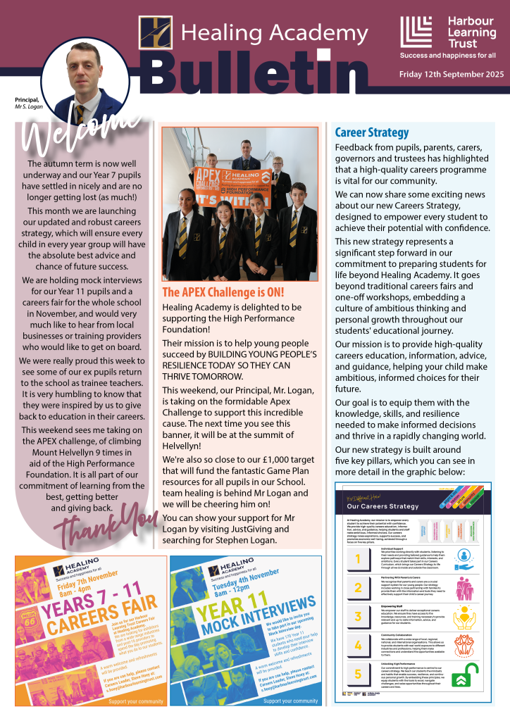 Weekly Bulletin - Healing Academy