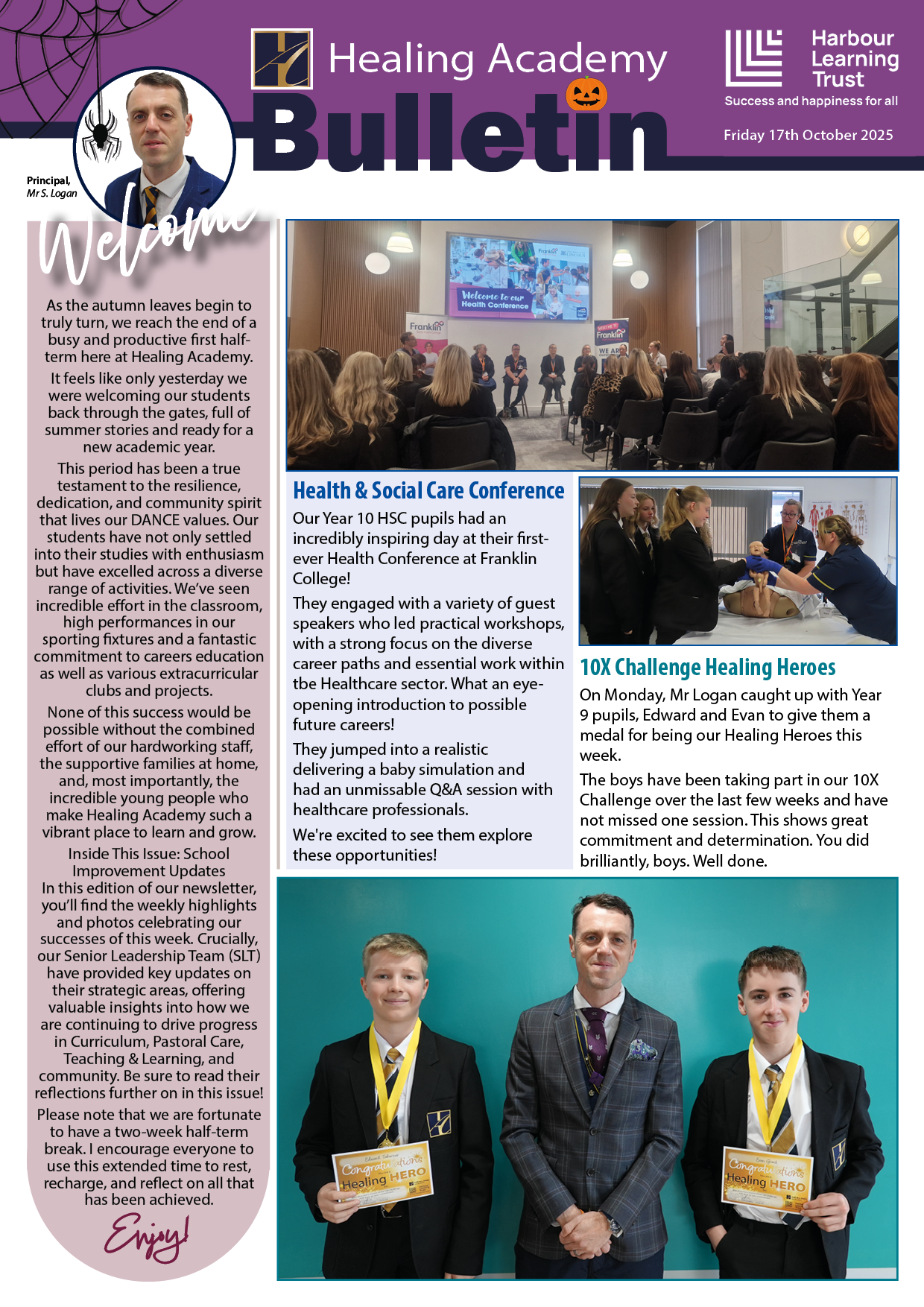 Weekly Bulletin - Healing Academy